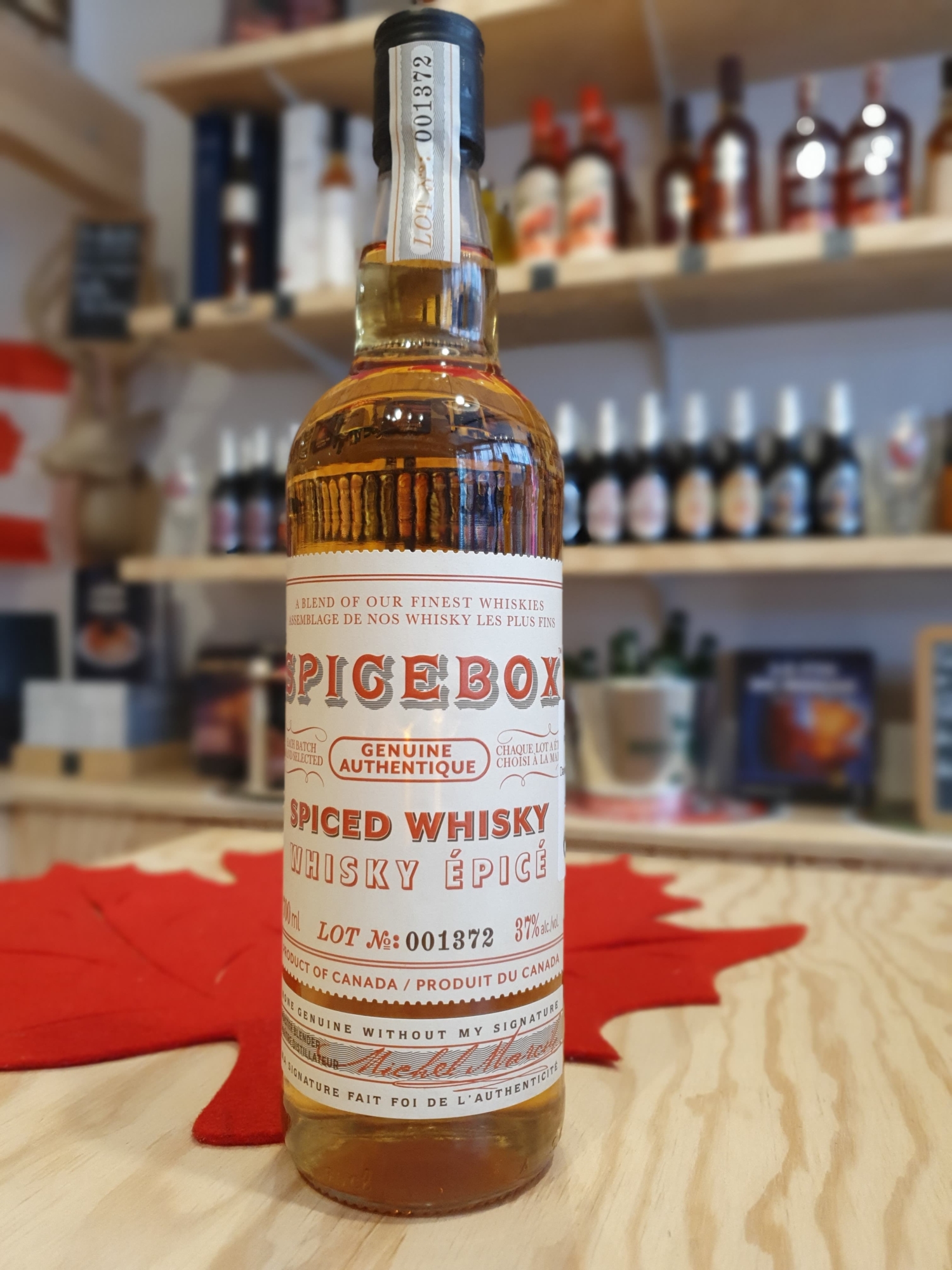 Whisky Spicebox - 37% - 700ml | Comptoir de Québec