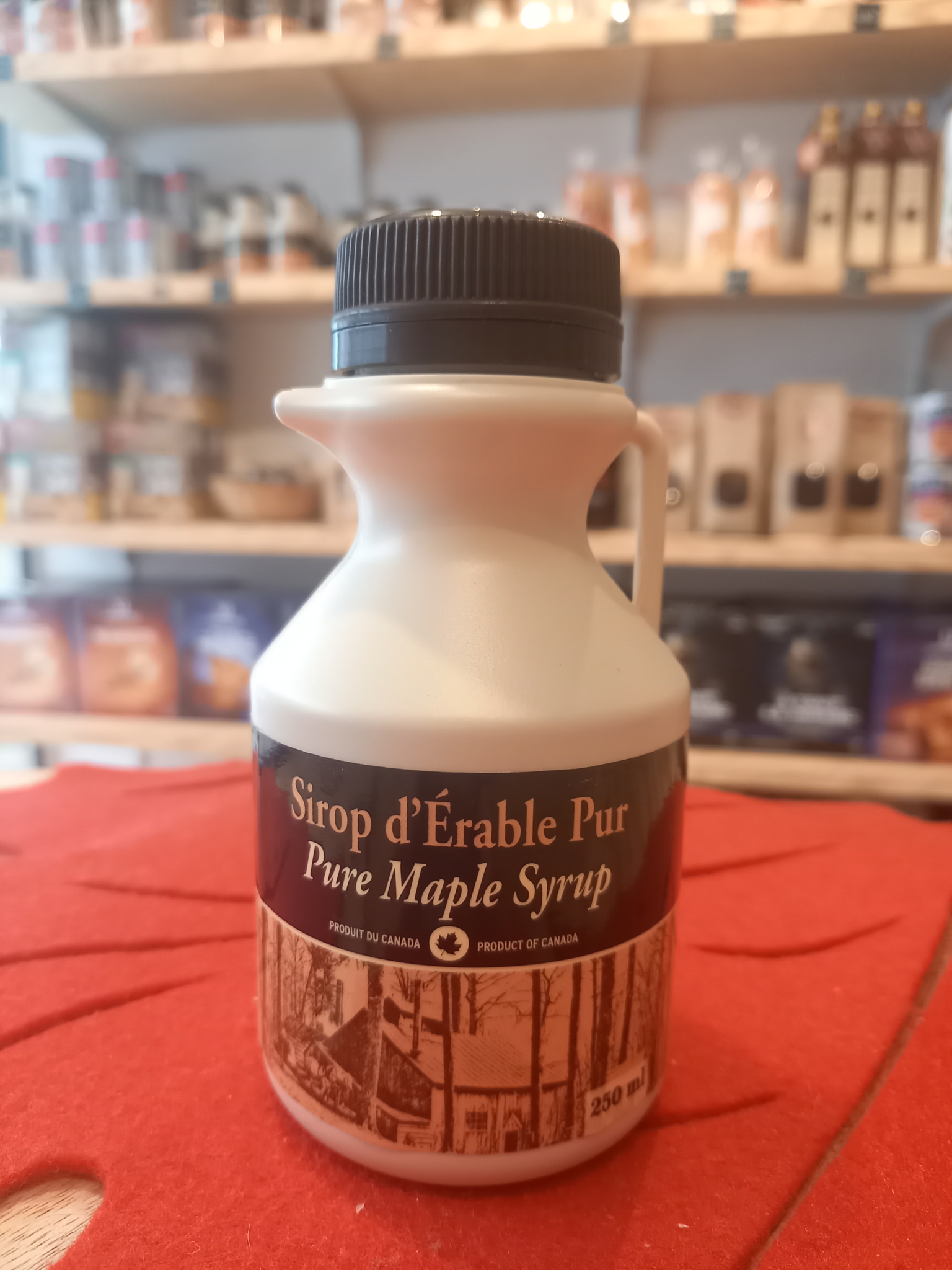 Sirop d'érable pur ambré - cruchon 250 ml